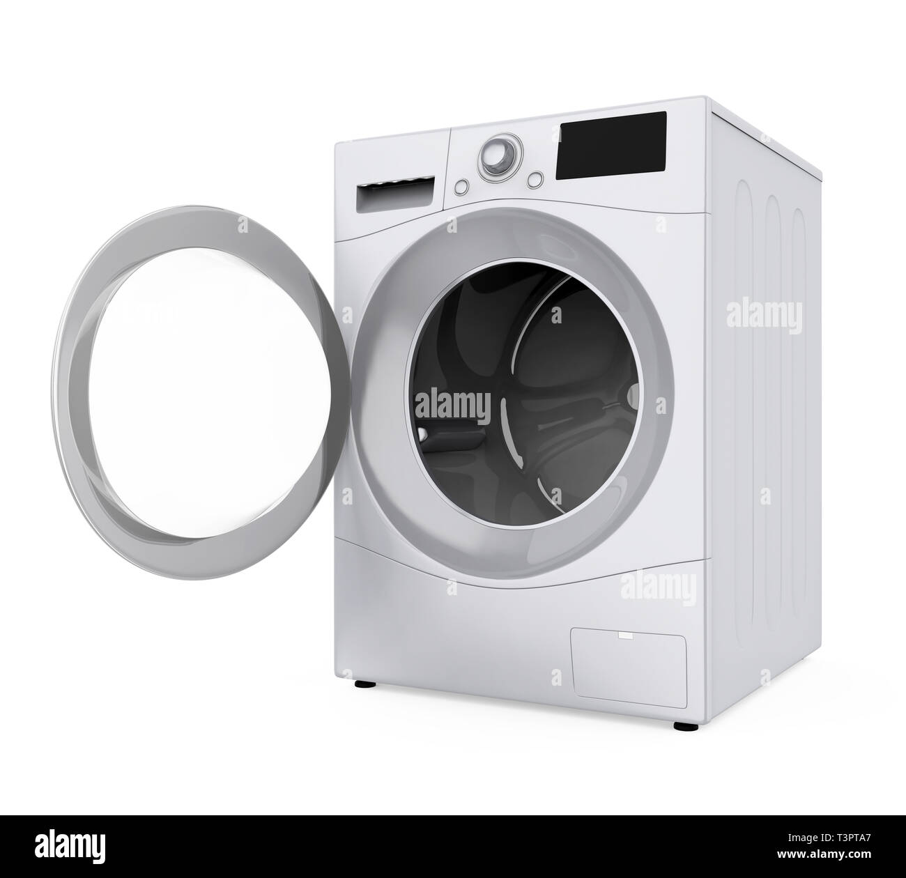 Washing Machine Isolated Stock Photo - Alamy