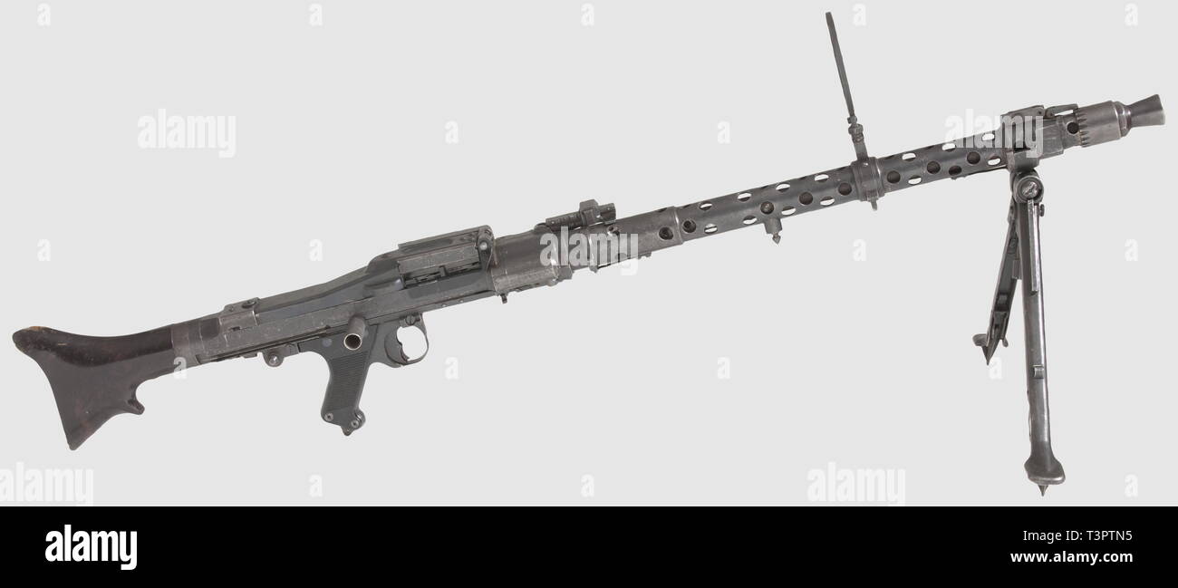 SERVICE WEAPONS, GERMANY UNTIL 1945, MG 34 machine gun, Code dot 1943 ...