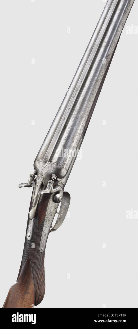 LONG ARMS, MODERN HUNTING WEAPONS, double action double-barrelled ...