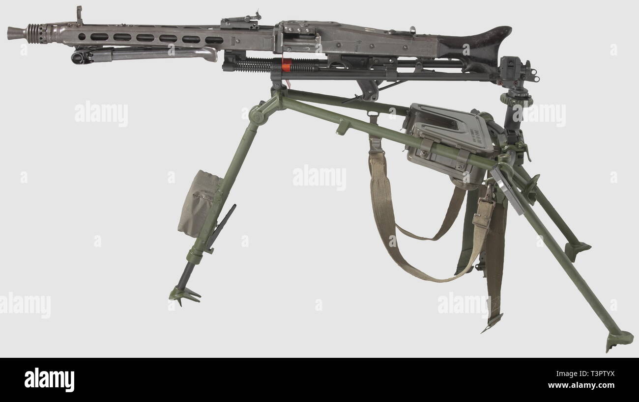 SERVICE WEAPONS, GERMANY UNTIL 1945, MG 42 (MG 1) machine gun, Code bnz ...