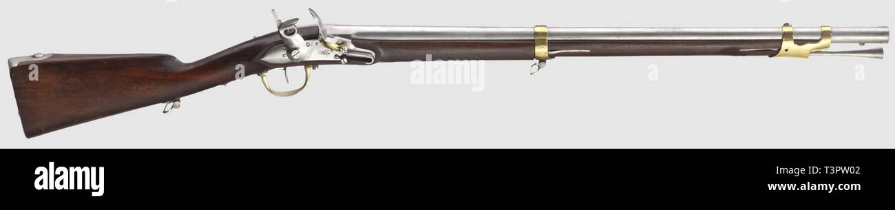 Long arms, muskets, Carabinieri musket M 1825, calibre 17 mm, "Fabb. R ...