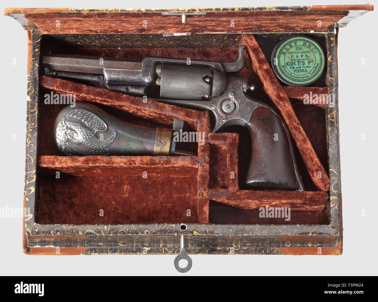 Small arms, revolver, Colt Model 1855 Sidehammer Pocket Revolver ...