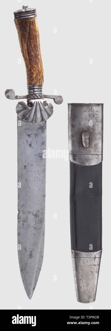 weapons, hunting dagger, 19th century, Additional-Rights-Clearance-Info ...