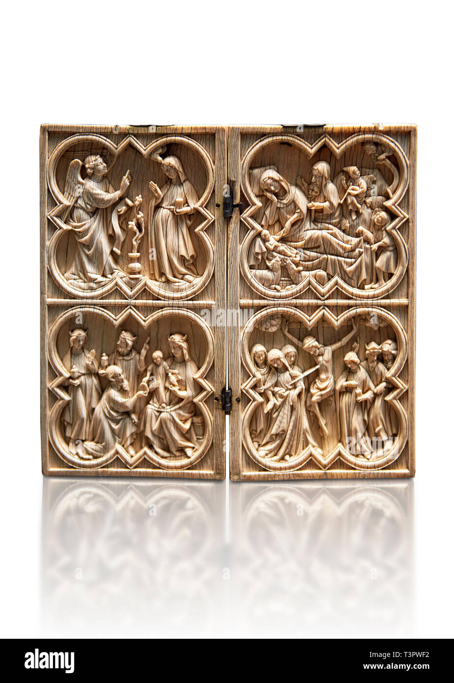 Gothic ivory panel hi-res stock photography and images - Alamy