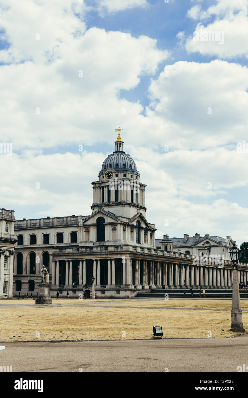 The Old Royal Naval College - the former training site of Officers in ...