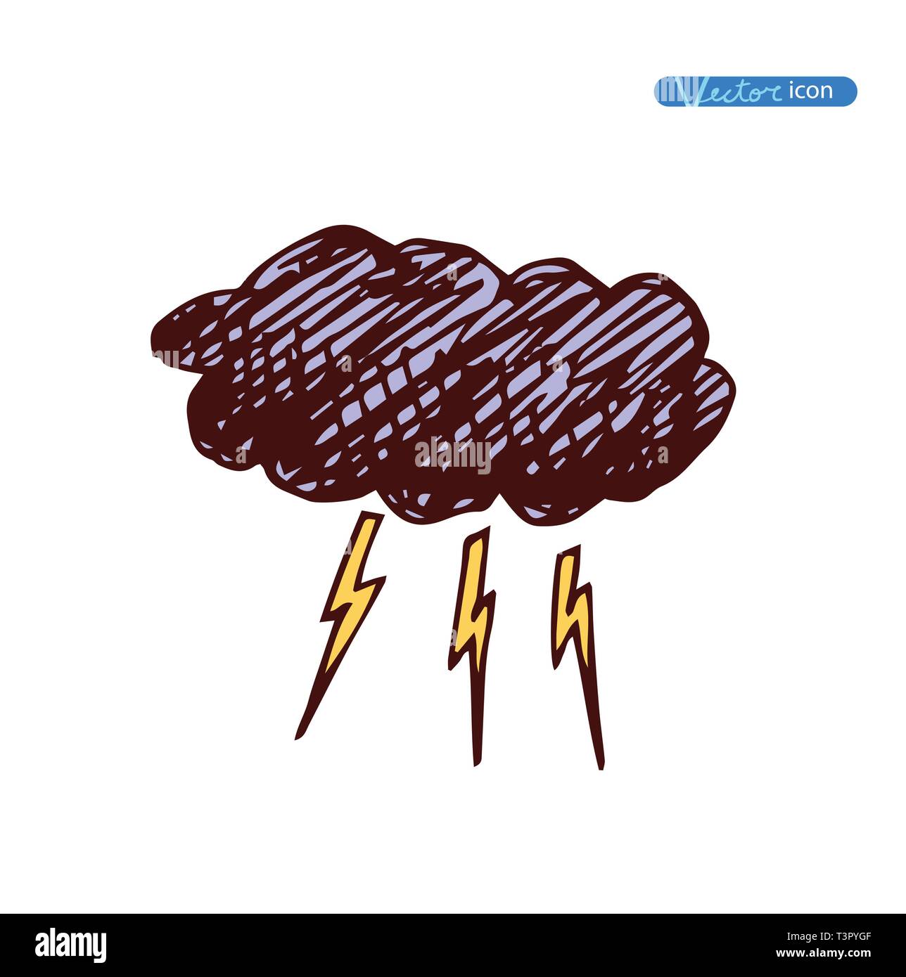 Storm Clouds Drawing