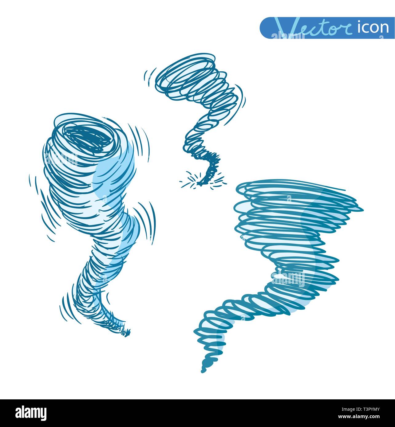 Tornado Cut Out Stock Images & Pictures - Alamy