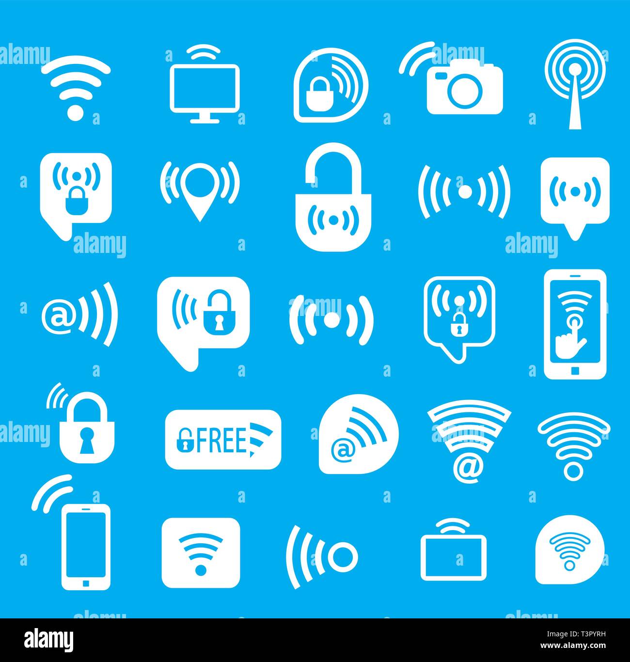 Computer operator image Stock Vector Images - Alamy