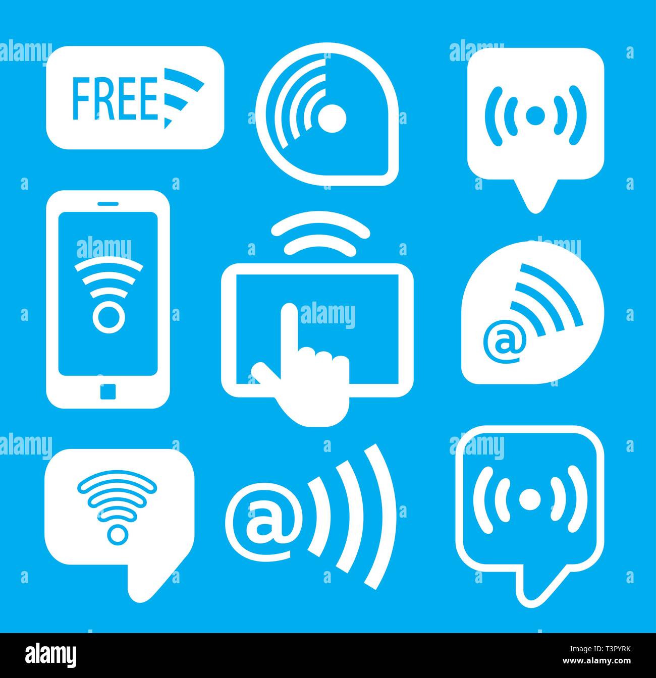 Computer operator image Stock Vector Images - Alamy