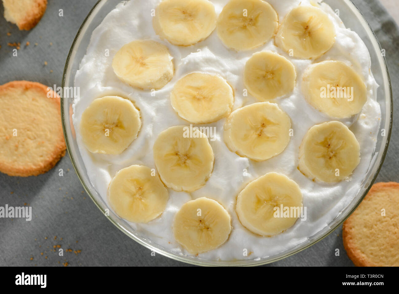 Top view on heavy cream Stock Photo - Alamy