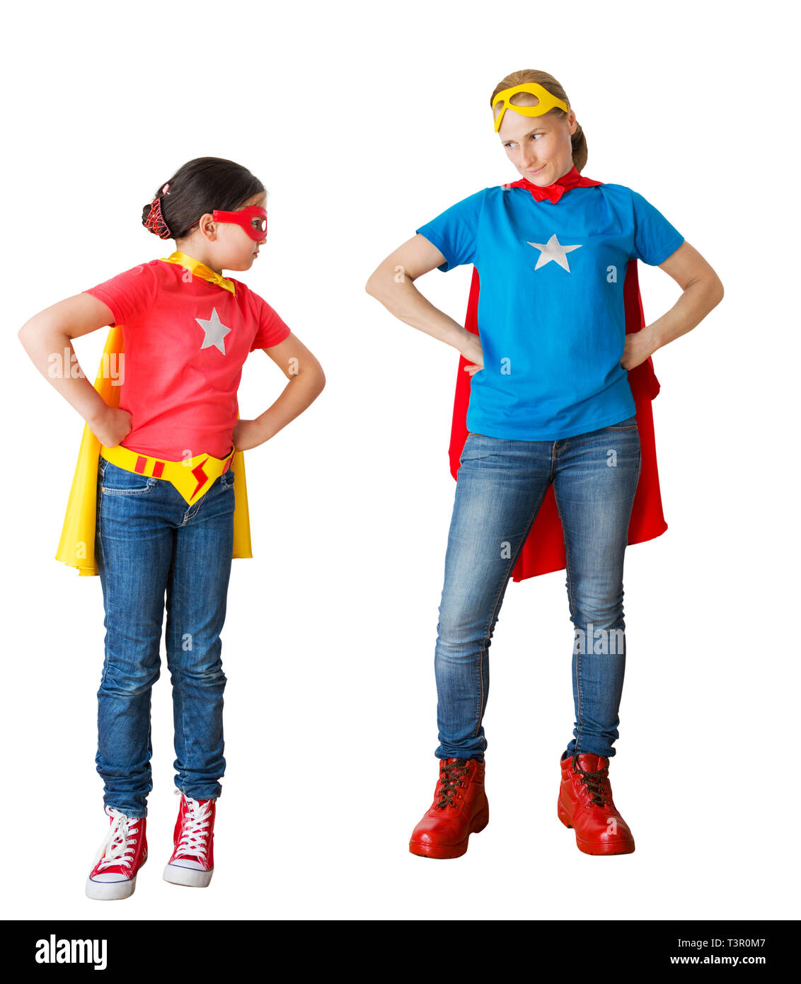 Superhero mother strength concept hi-res stock photography and images ...