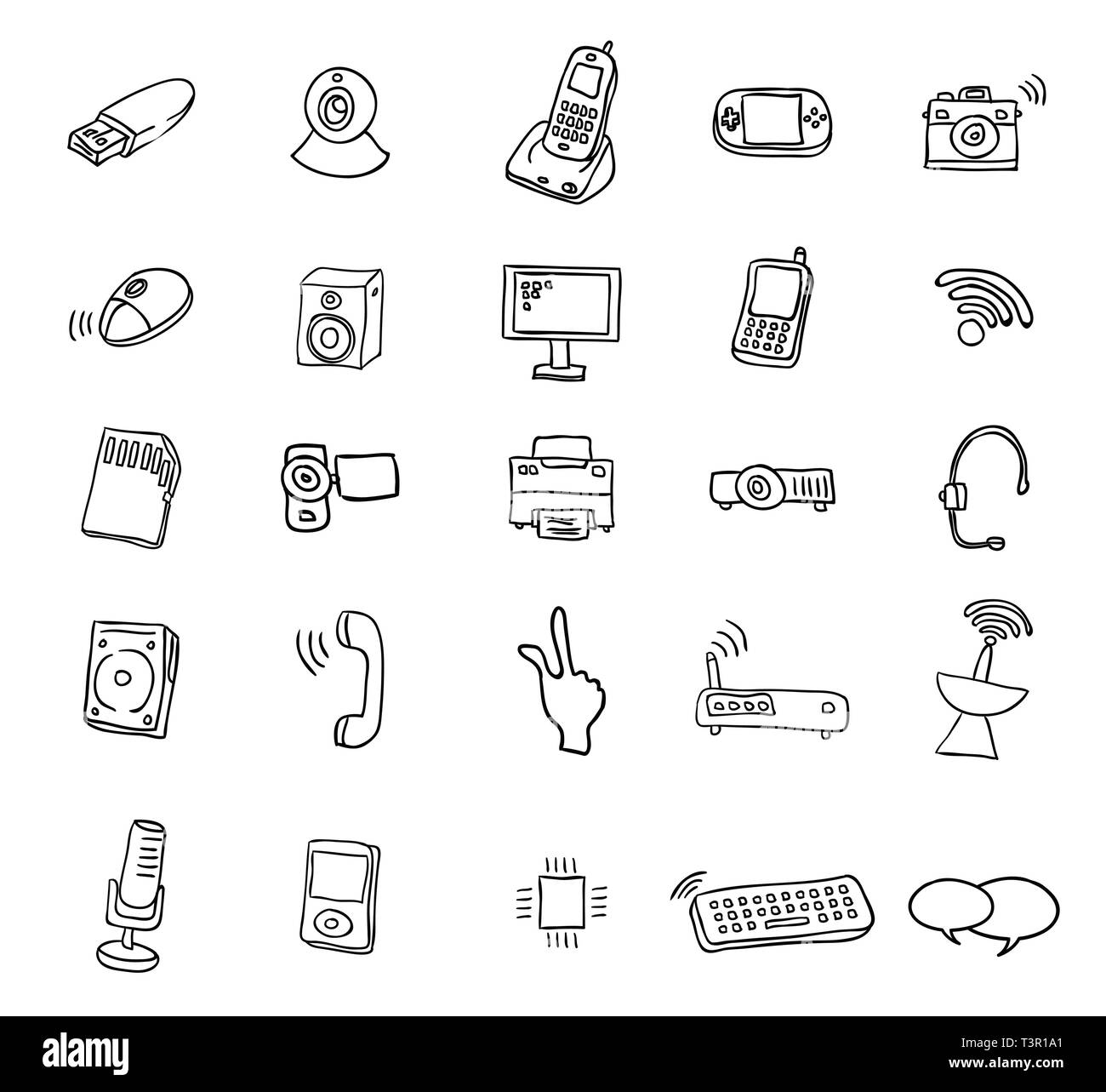 Smart speaker devices Black and White Stock Photos & Images - Alamy