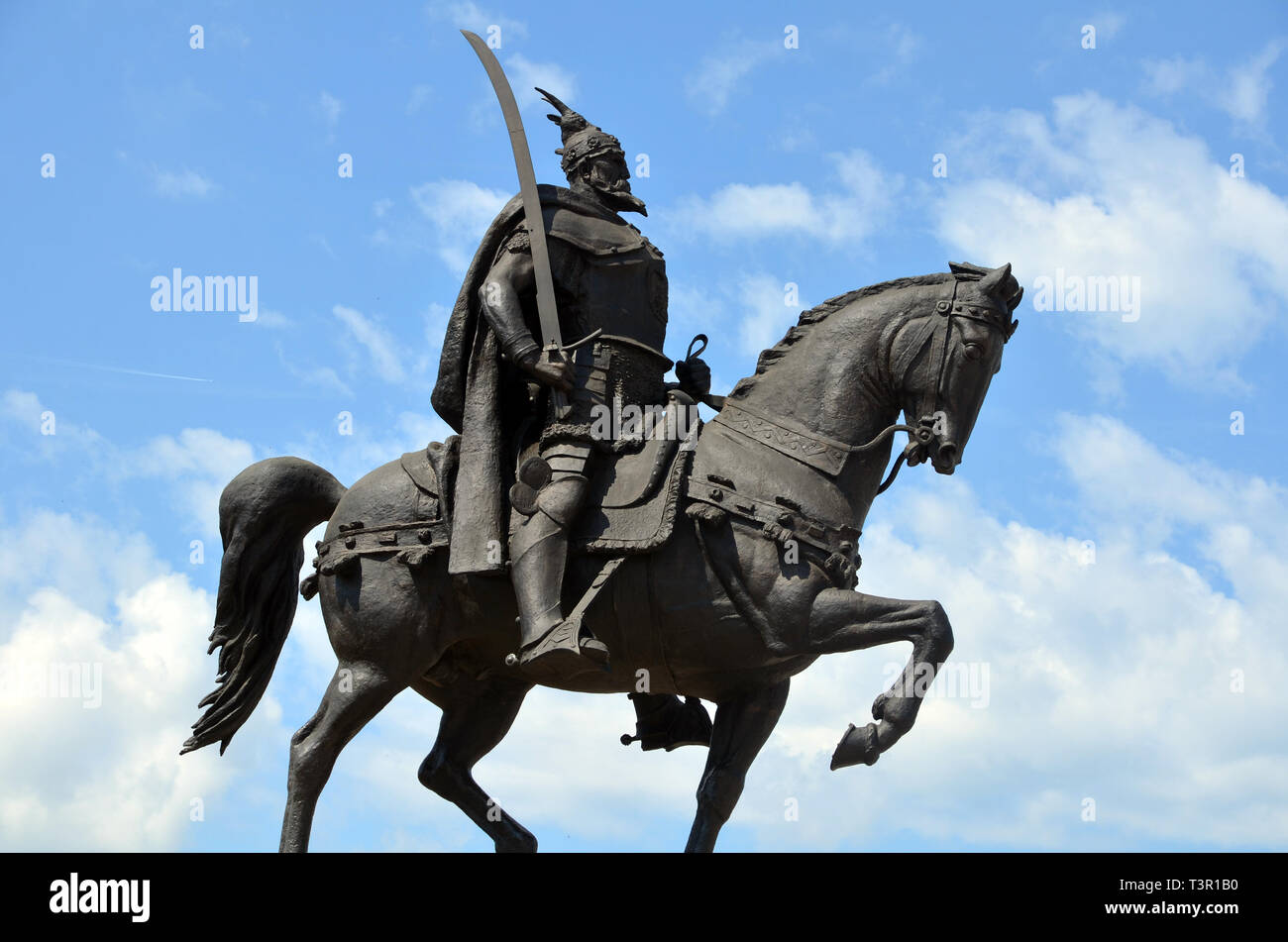 Tirana, part 2, Skanderbeg square Stock Photo - Alamy