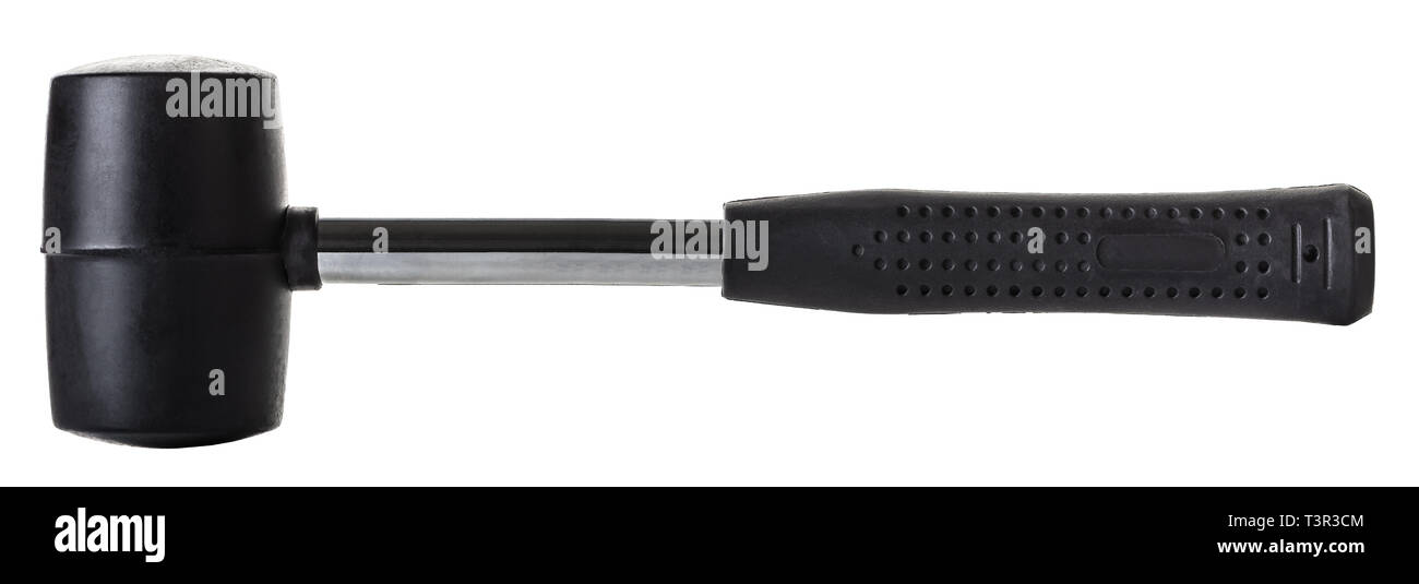 construction tool, new hammer on white isolated background Stock Photo ...