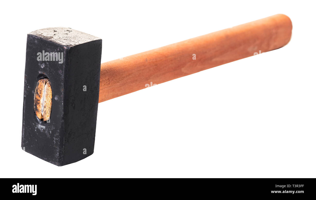 construction tool, new hammer on white isolated background Stock Photo ...