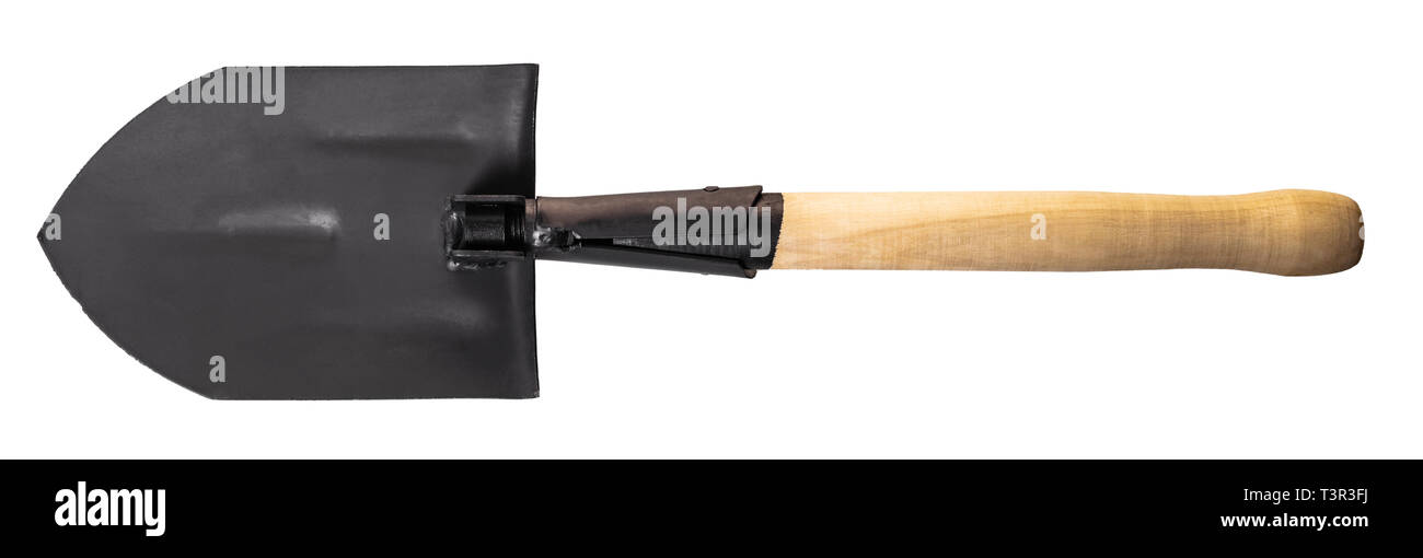 new shovel close-up isolated on a white background Stock Photo - Alamy
