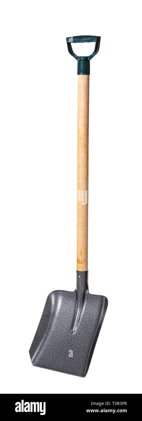 new shovel close-up isolated on a white background Stock Photo - Alamy