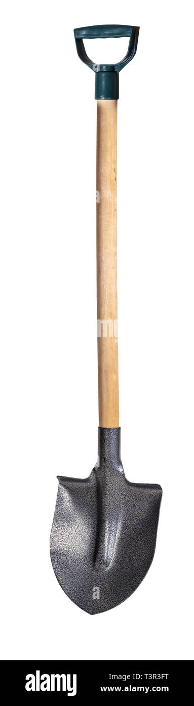 new shovel close-up isolated on a white background Stock Photo - Alamy