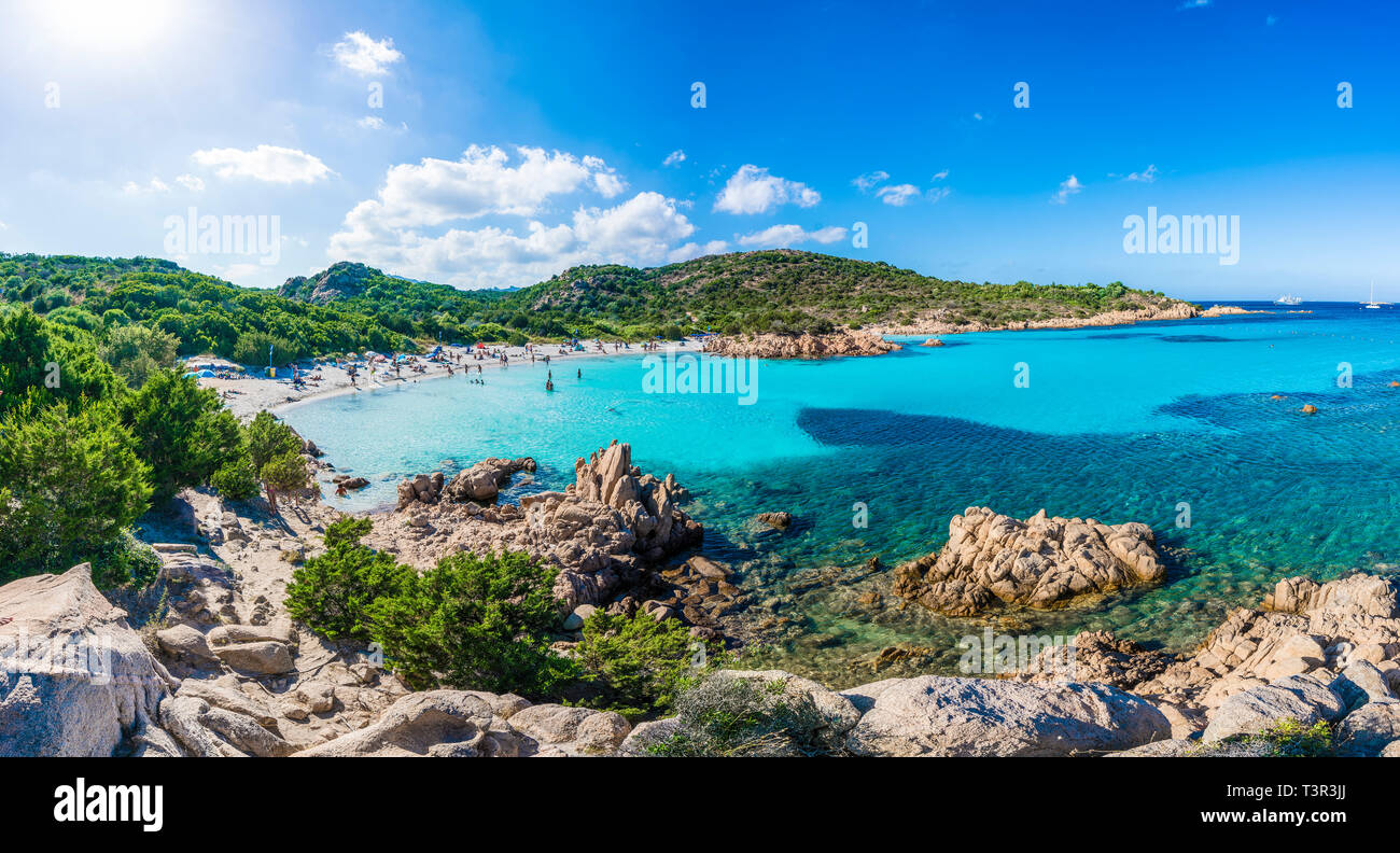 Spiaggia del Principe, amazing beach of Emerald coast, east Sardinia ...