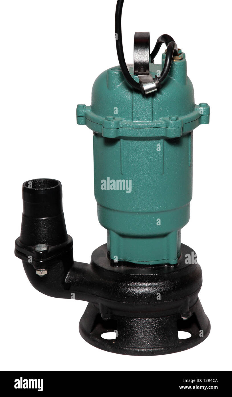 Water pumping station isolated on white background Stock Photo - Alamy