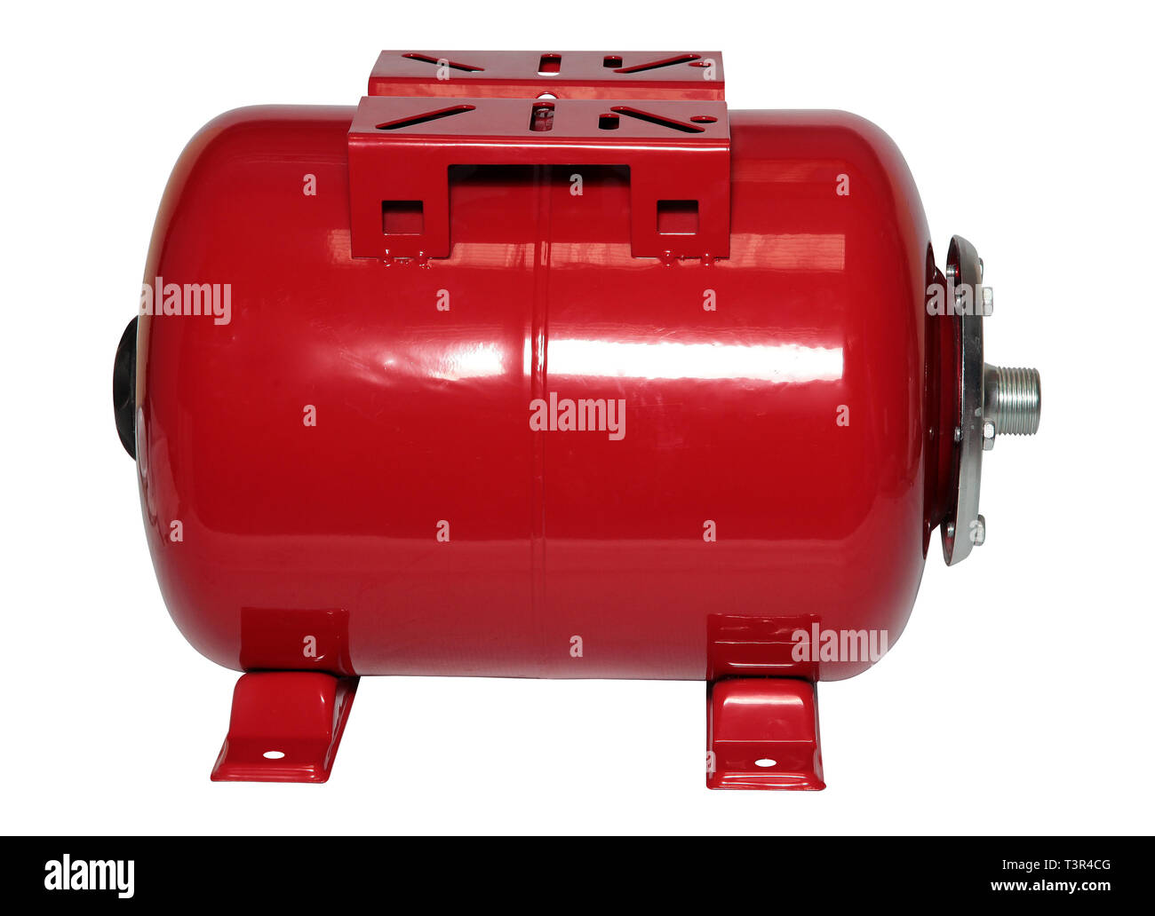 Water pumping station isolated on white background Stock Photo - Alamy