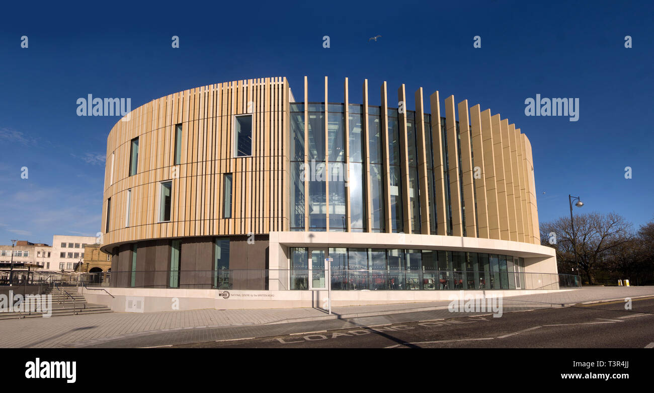 The Word, National Centre for the Written Word, South Shields Stock Photo - Alamy