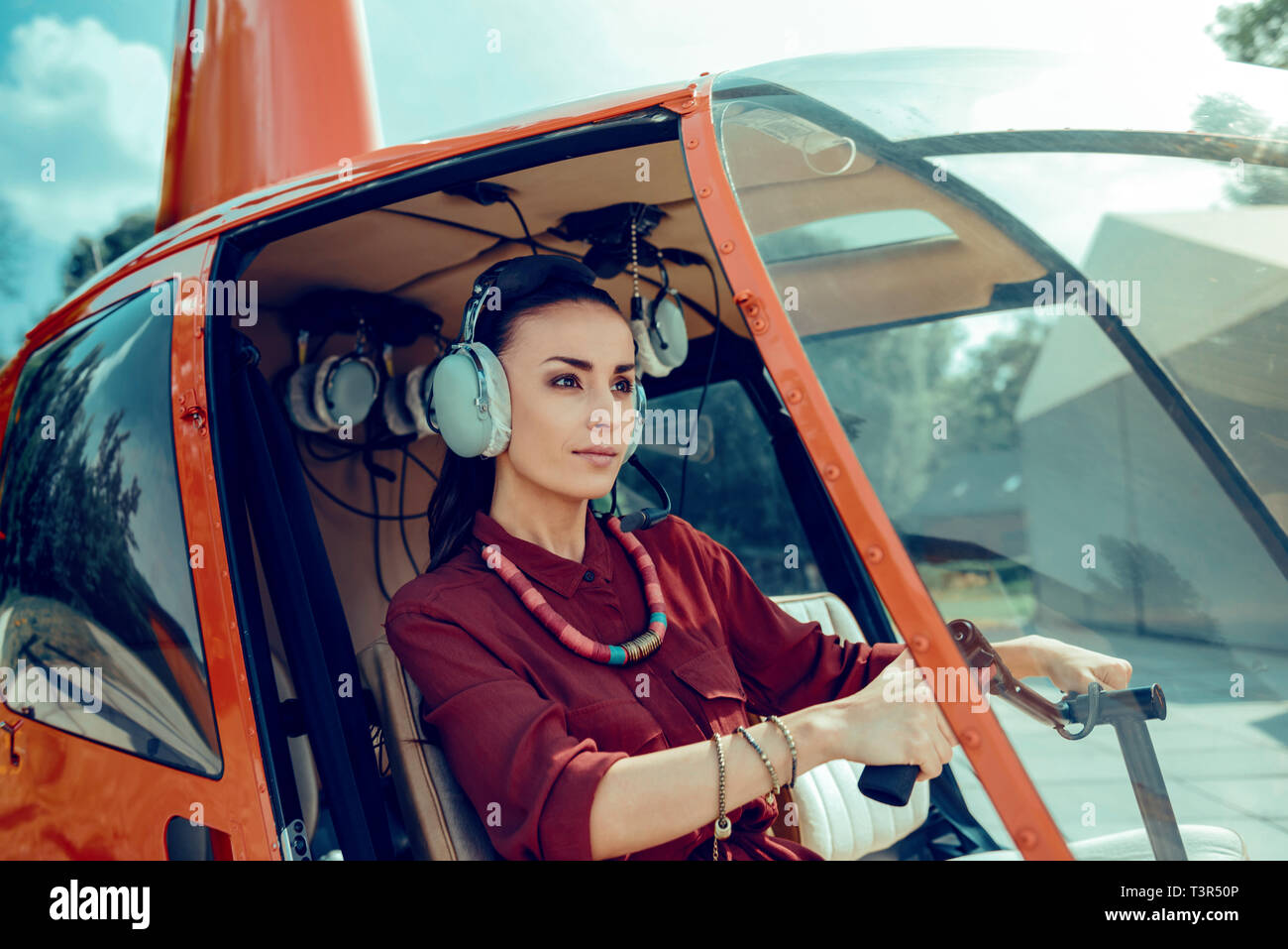 Serious operator hi-res stock photography and images - Alamy