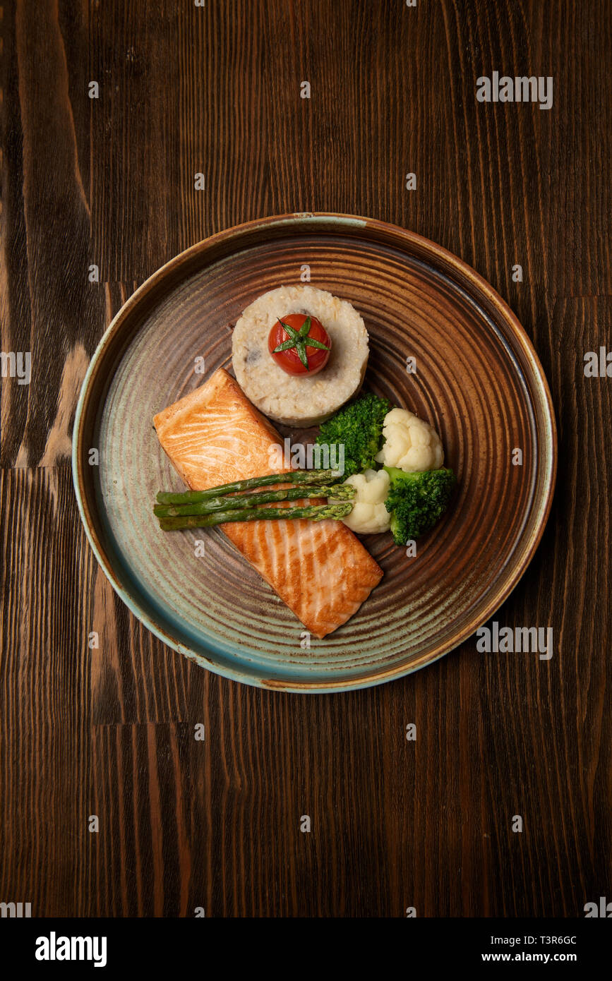 Seafood menu presentation hi-res stock photography and images - Alamy