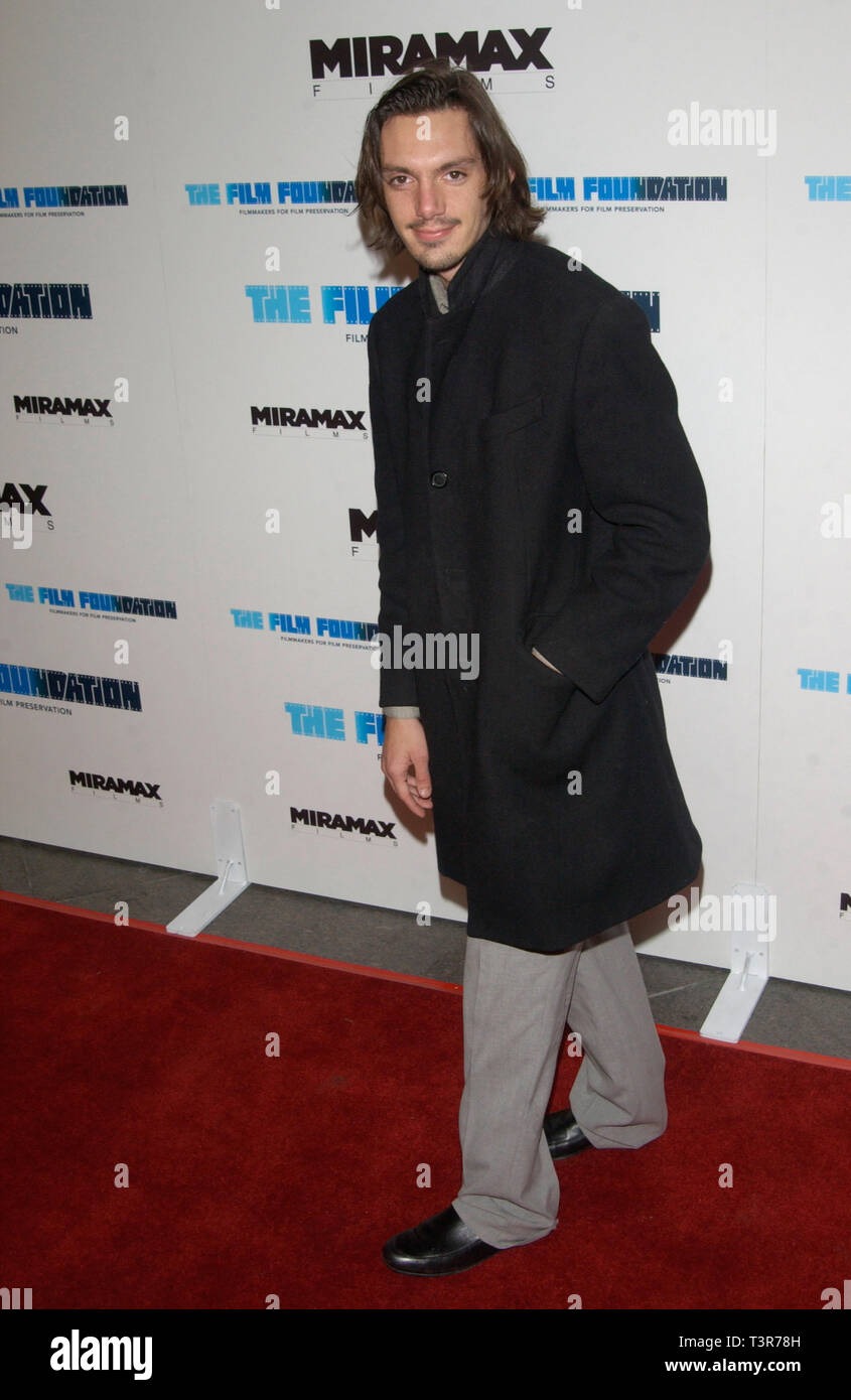 LOS ANGELES, CA. December 17, 2002: Actor LUKAS HAAS at the Los Angeles ...