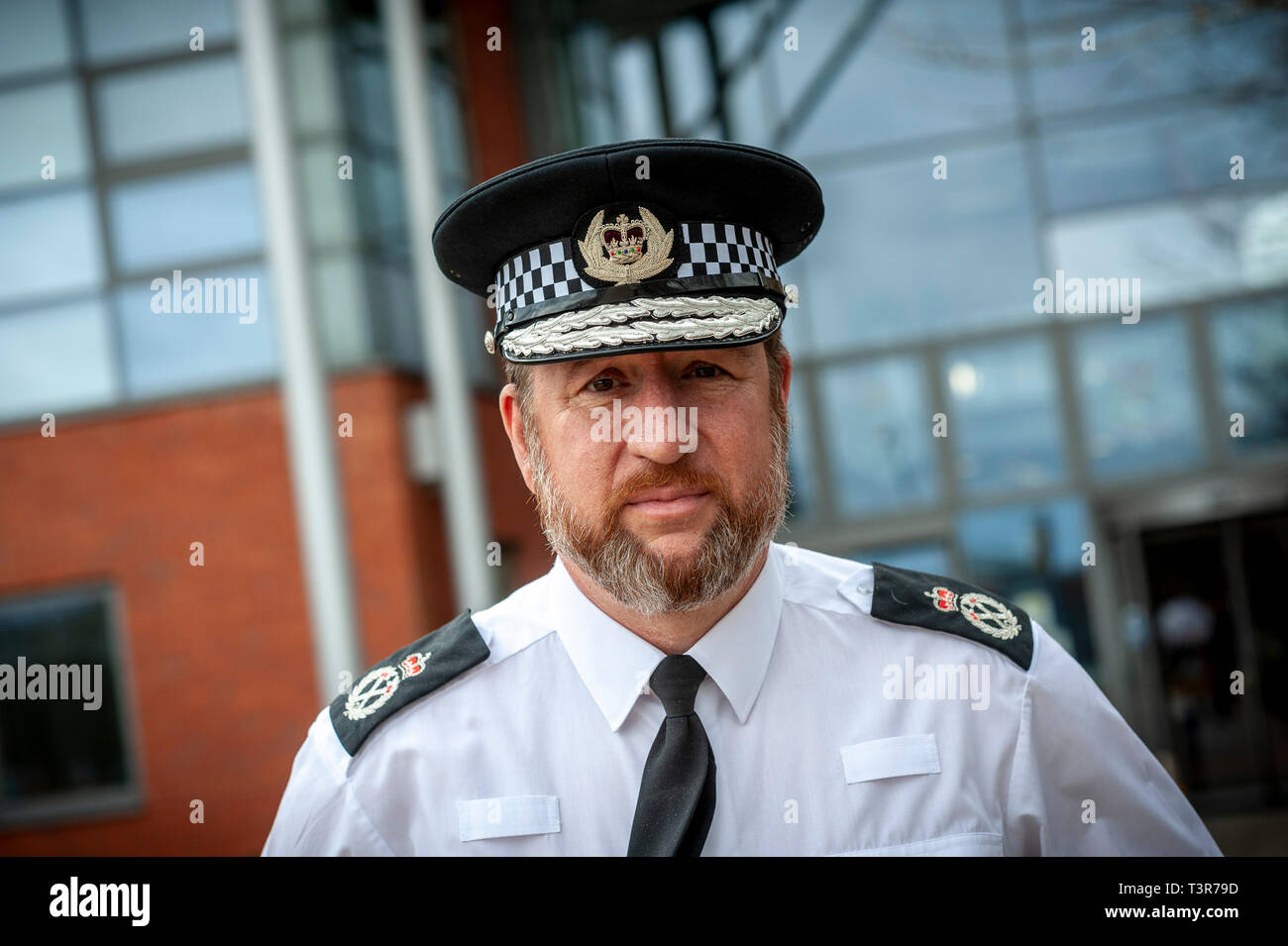 Chief Constable Simon Bailey of Norfolk Constabulary in his office at ...