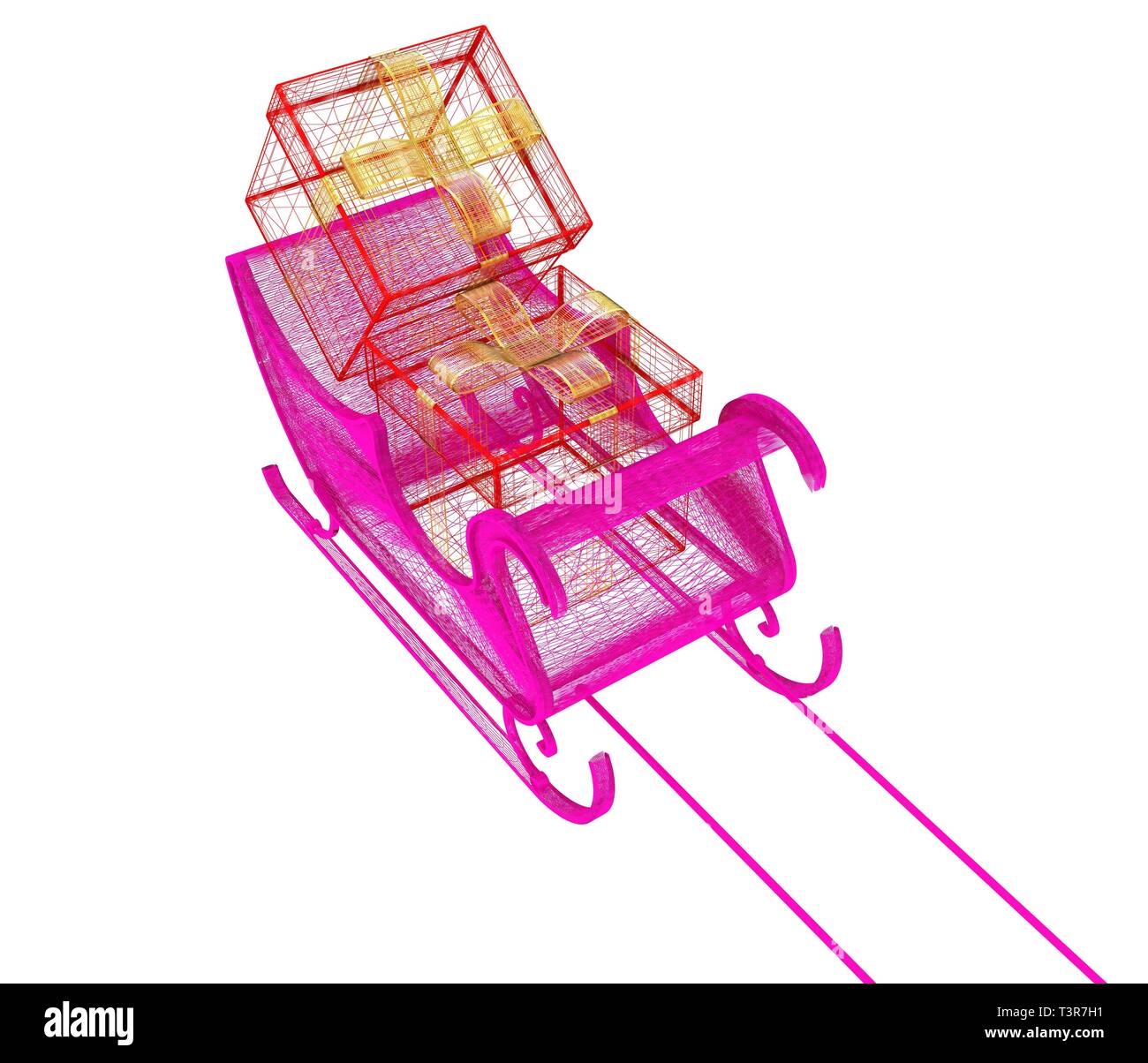 Wire sled hi-res stock photography and images - Alamy