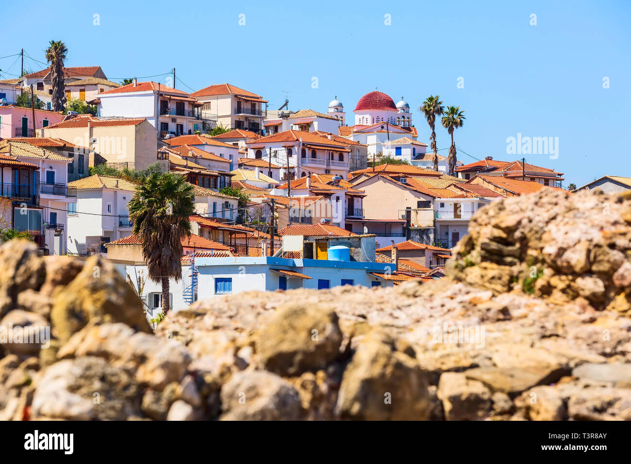 Traditional greek fishing village hi-res stock photography and images ...