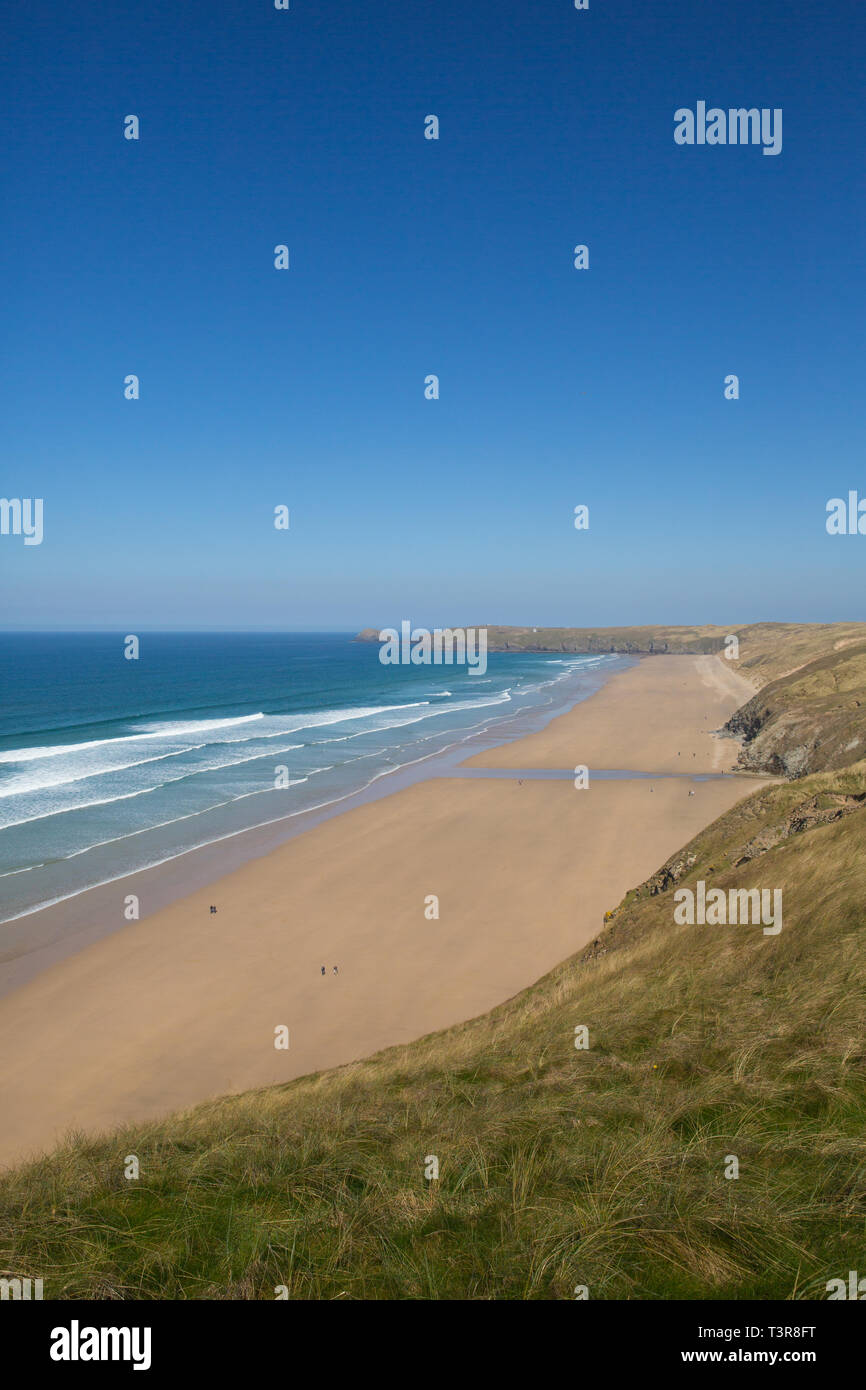 Perran sands hi-res stock photography and images - Alamy