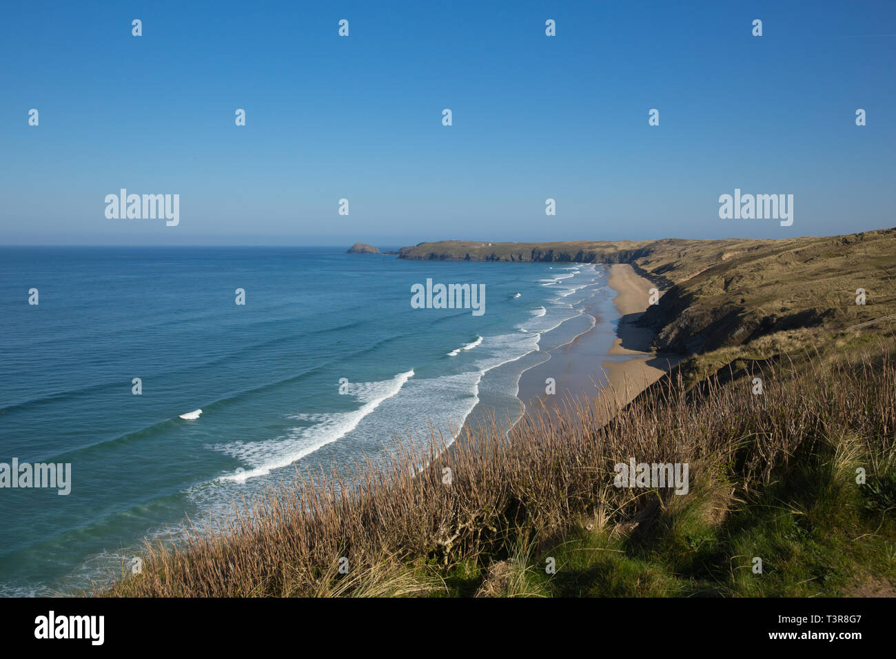 Perran sands hi-res stock photography and images - Alamy