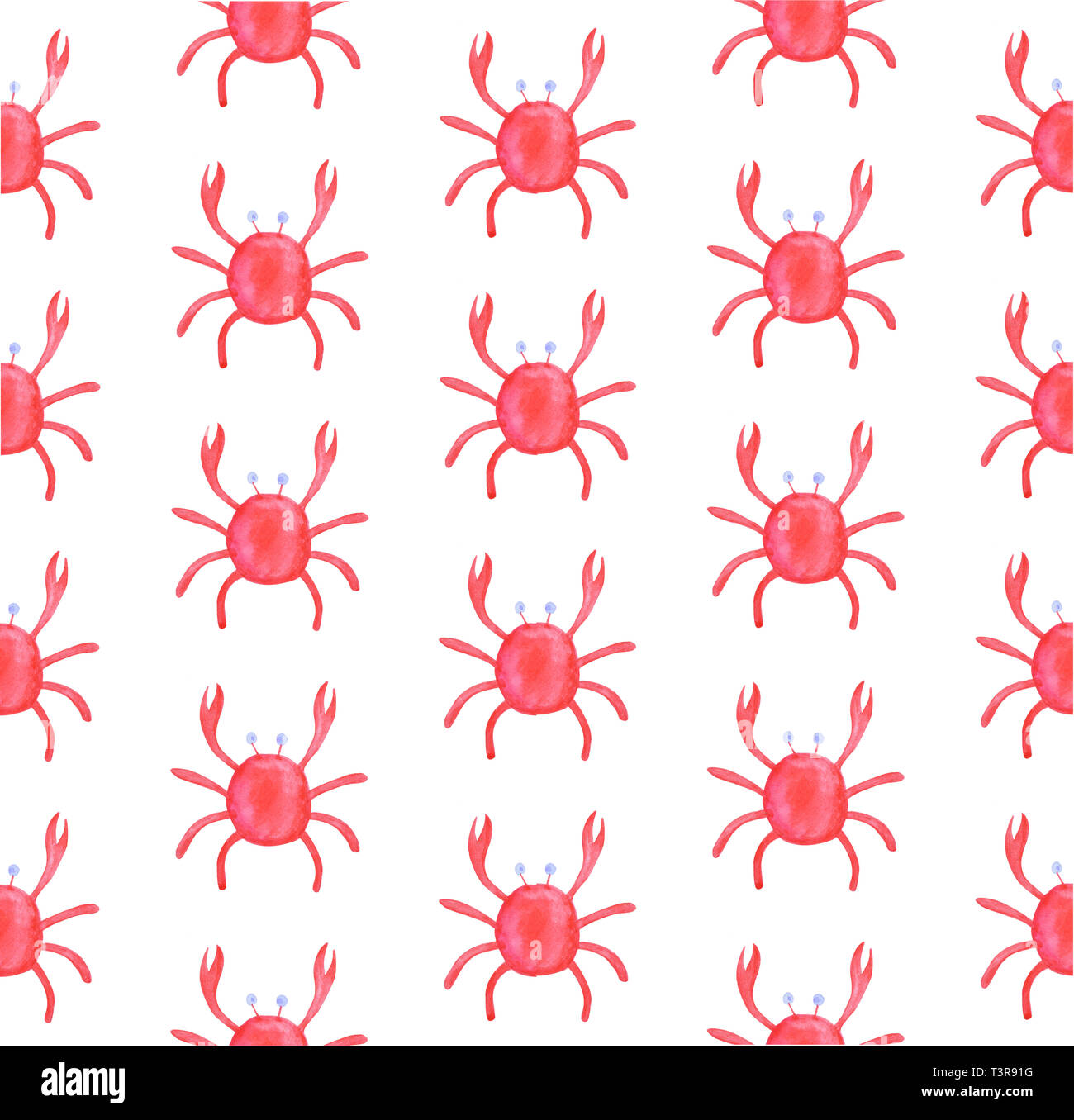 Animal pattern watercolor Cut Out Stock Images & Pictures - Alamy