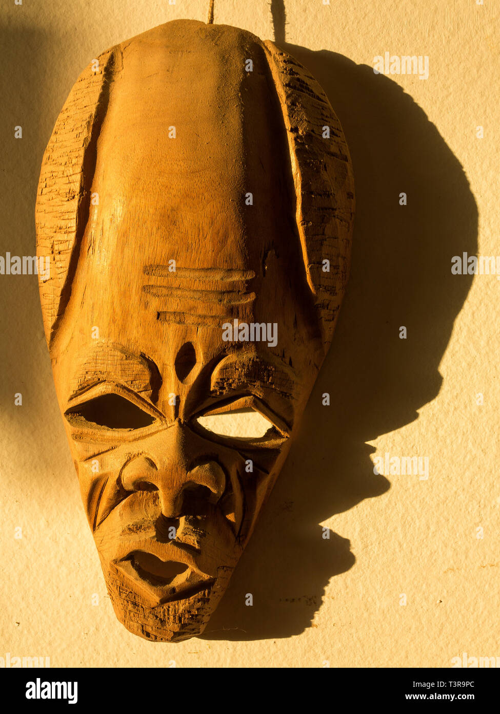 Typical african mask, Namibia Stock Photo - Alamy