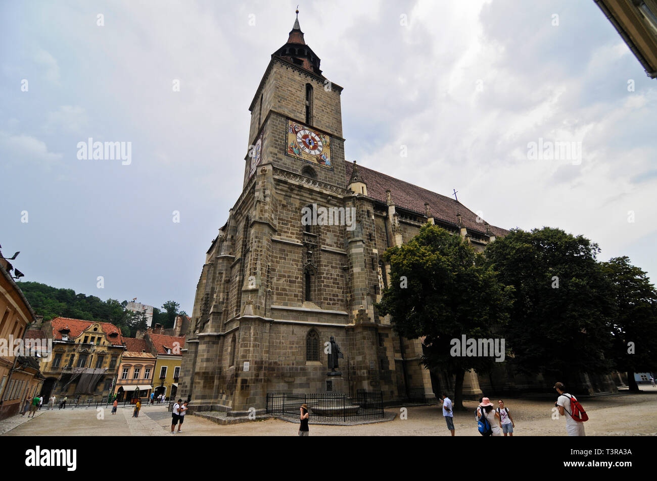 Biserica Neagră (Black Church), Brasov, Romania Stock Photo - Alamy