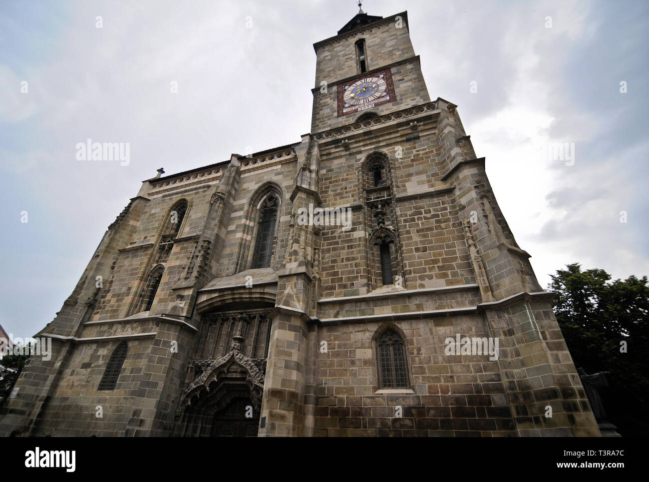 Biserica Neagră (Black Church), Brasov, Romania Stock Photo - Alamy