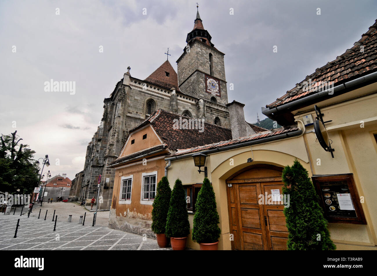 Romania black church hi-res stock photography and images - Alamy