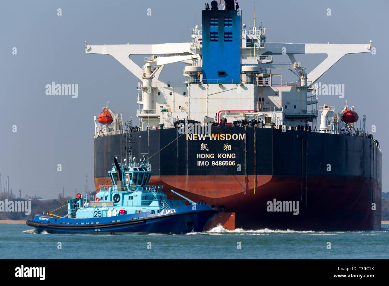 New Wisdom,registered,Chemical,Southampton,services,port,towing,Tanker ...