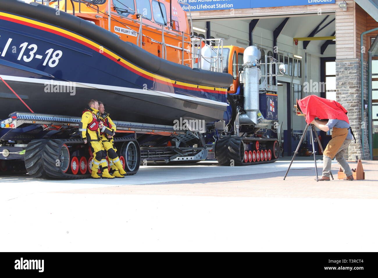 The Lifeboat station project, the photographer Jack Lowe is the ...