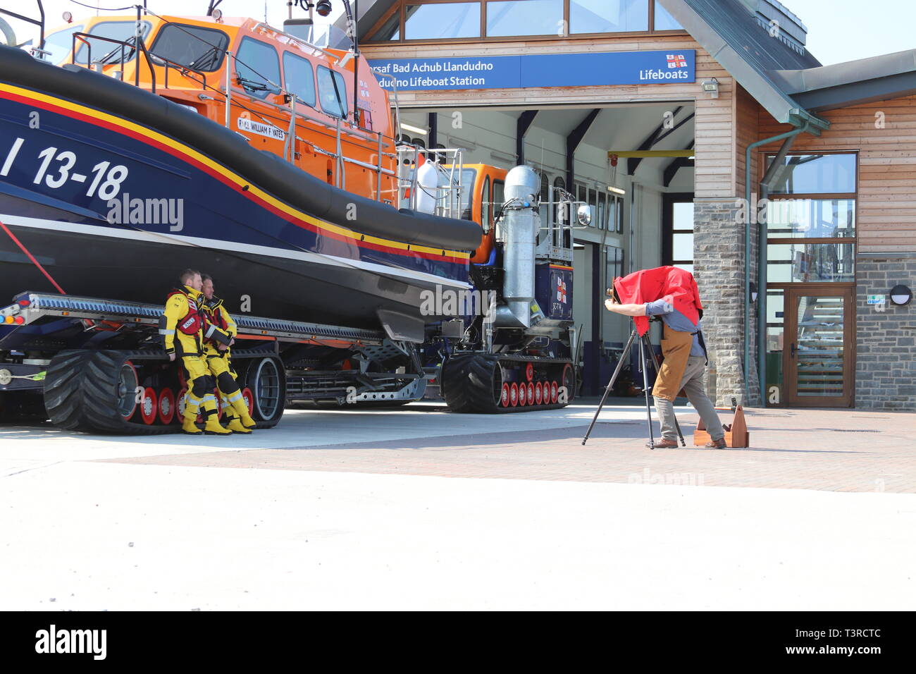 The Lifeboat station project, the photographer Jack Lowe is the ...