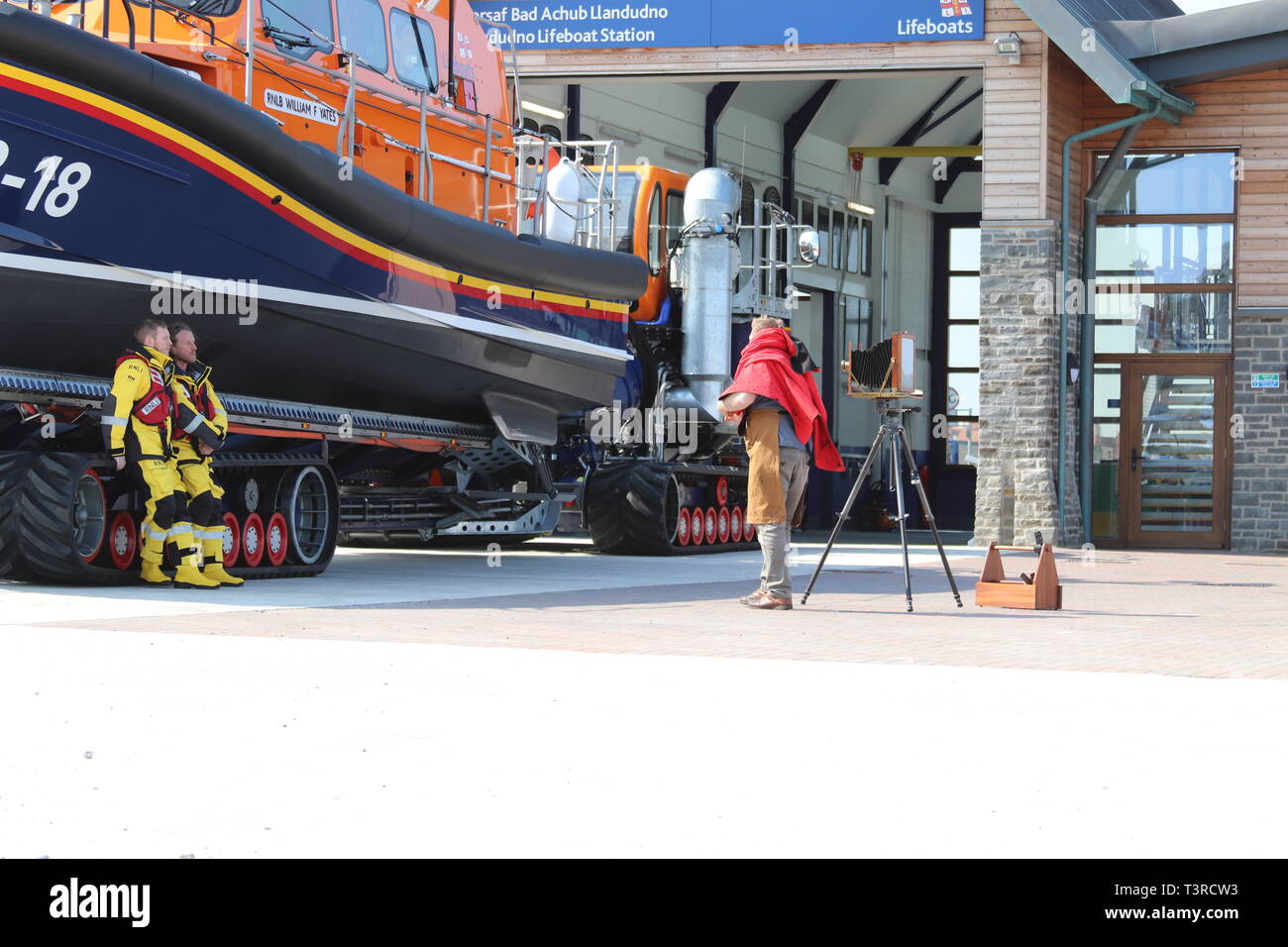 The Lifeboat station project, the photographer Jack Lowe is the ...