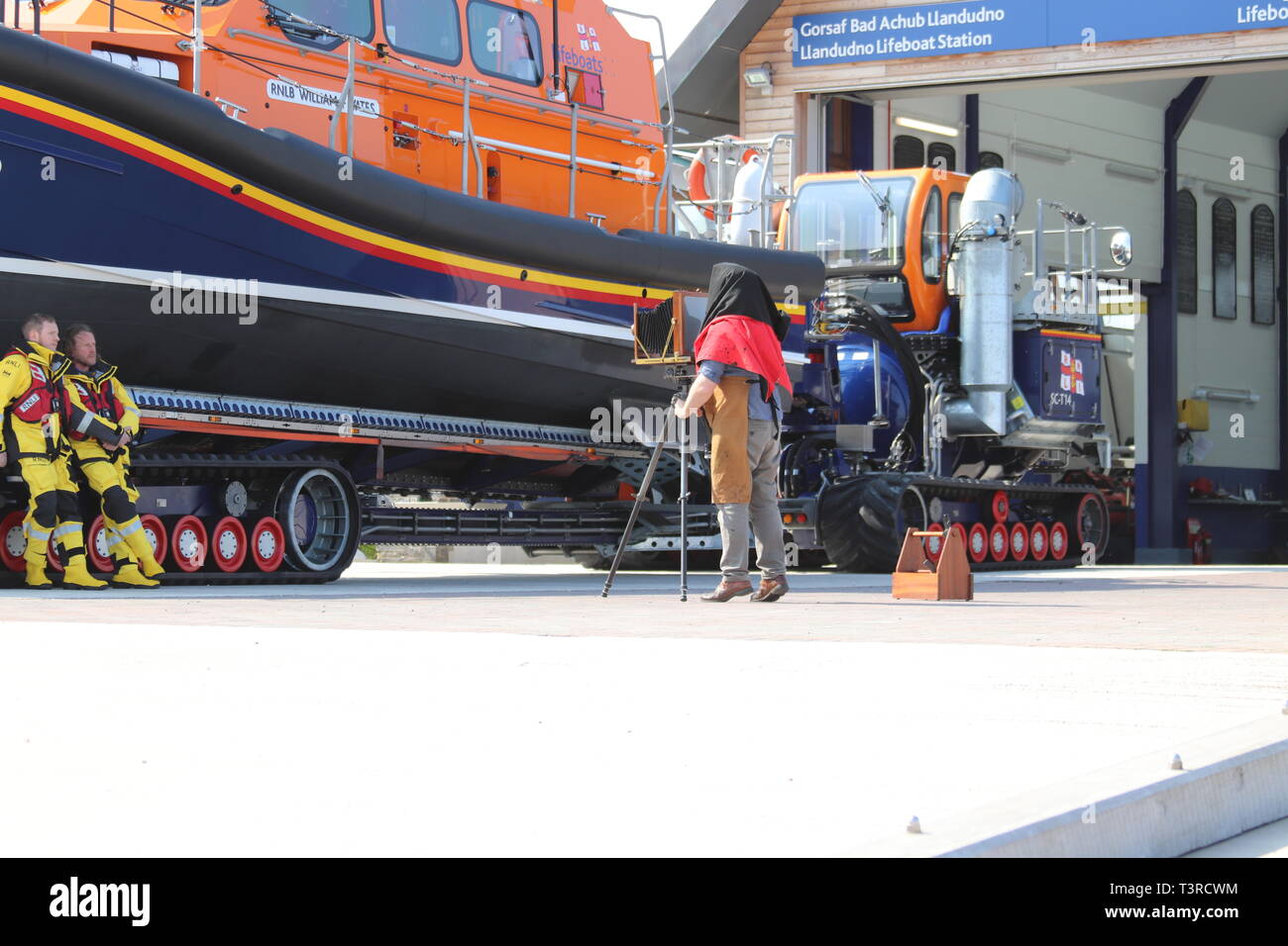 The Lifeboat station project, the photographer Jack Lowe is the ...