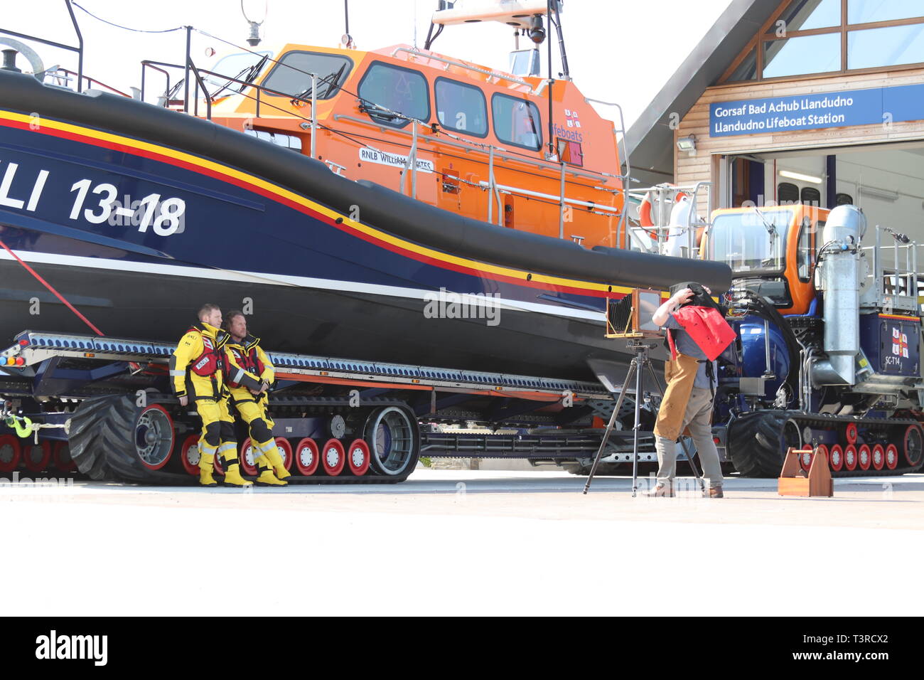 The Lifeboat station project, the photographer Jack Lowe is the ...