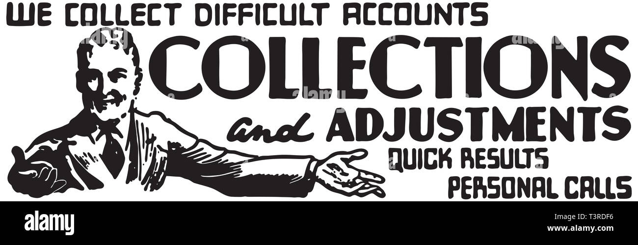 Collections agency hi-res stock photography and images - Alamy