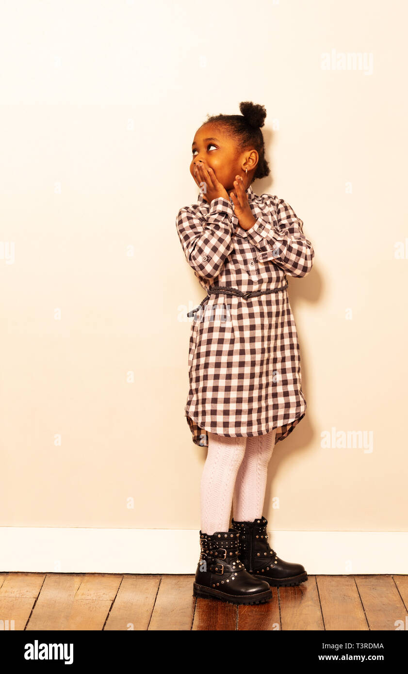 Little girl turning hi-res stock photography and images - Alamy