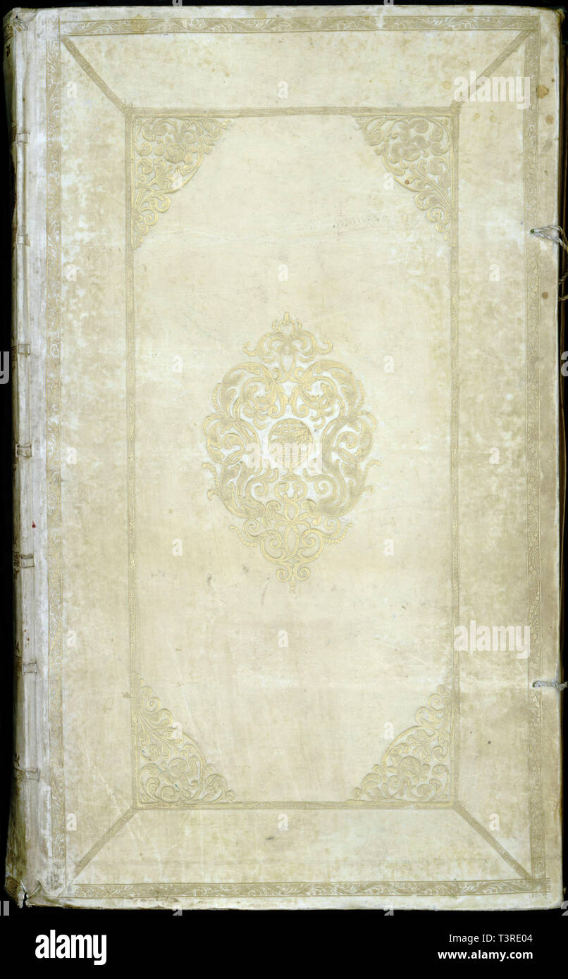 Antique book binding hi-res stock photography and images - Alamy
