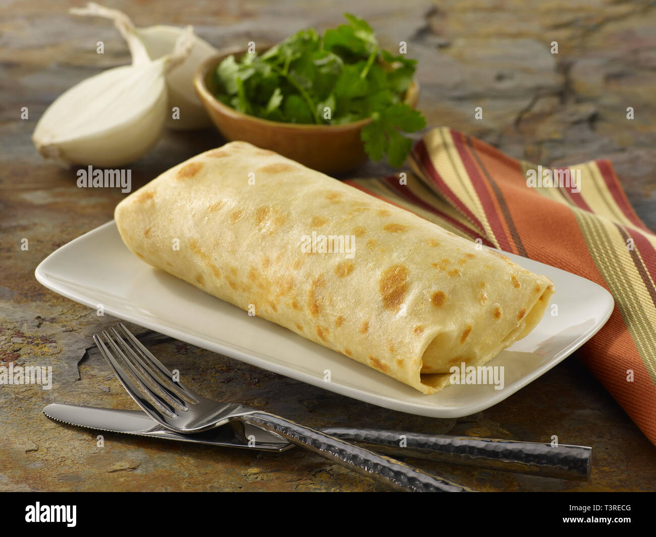 Bean cheese burrito hi-res stock photography and images - Alamy