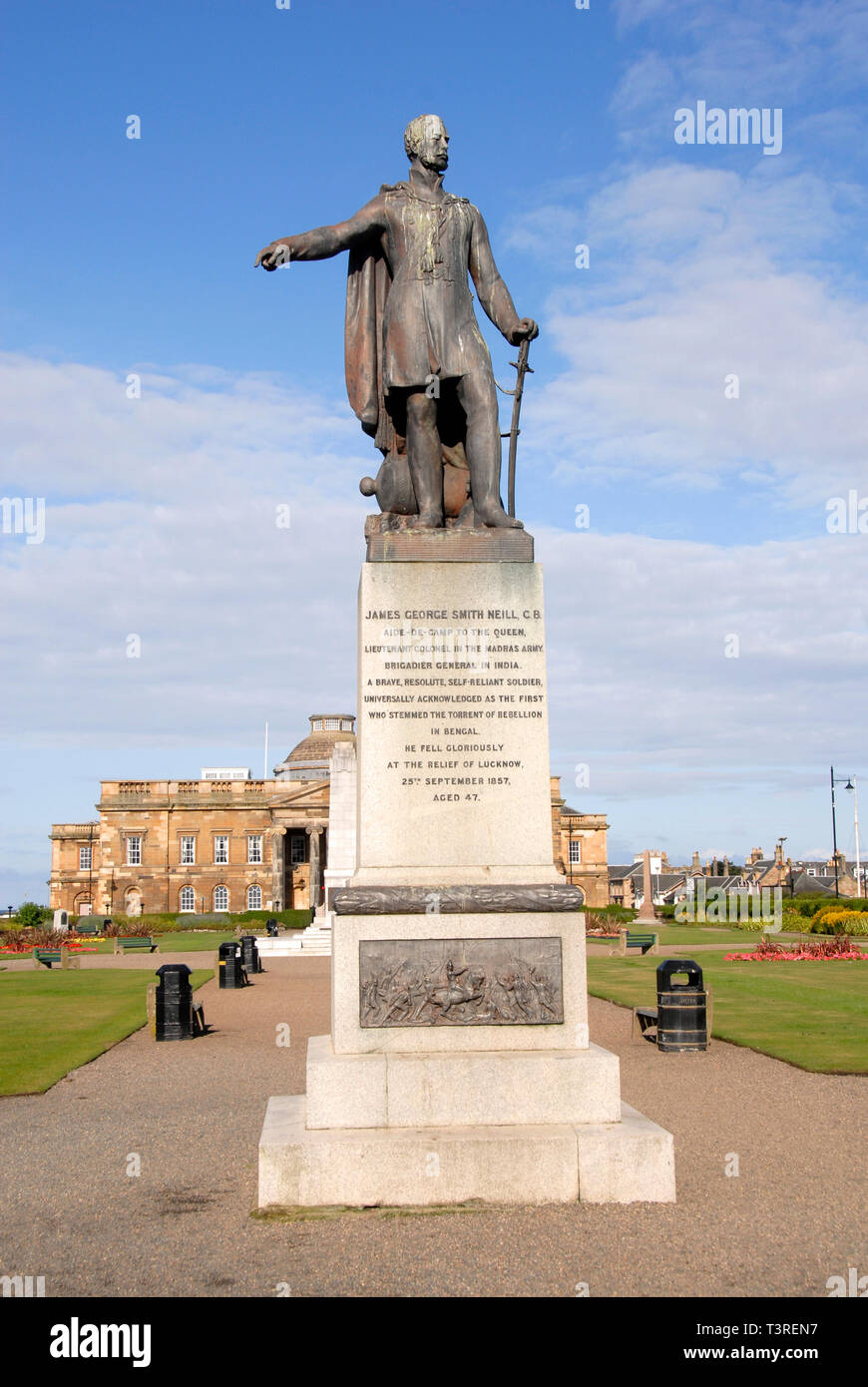 Memorial to James George Smith Neil, died 1857, Ayr, Scotland Stock ...